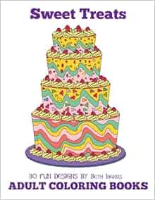 Amazon.com: Adult Coloring Books: Sweet Treats (Volume 20 ...