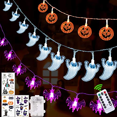Diojilad 1 Halloween Decorations Halloween Lights Outdoor,8 Lighting ...