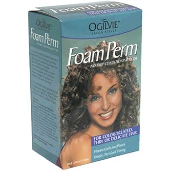 Amazon.com: Ogilvie Foam Perm for Color-Treated/Thin or Delicate Hair 1 ...