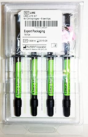 Amazon.com: Pulpdent LIME Lime-Lite Light Cure Cavity Liner Kit ...