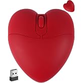 Amazon.com: Wireless Bluetooth Mouse Cute Pink Fruit Strawberry Shape ...