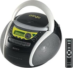 Amazon.com: Sony CFD-E90 Psyc CD Radio Cassette Recorder Boombox (Black ...