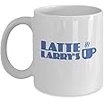 Amazon.com | Curb Latte Larry David Latte Larry’s Coffee Mug: Glassware ...