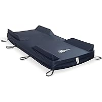 Amazon.com: Fall Prevention Foam Bolster Bariatric Mattress Cover with ...