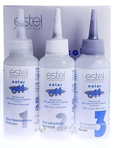 Color Off Professional Emulsion for Hair Color Remover 120ml+120ml ...