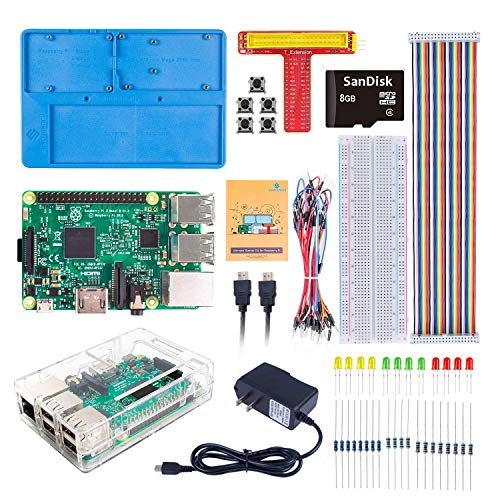 SunFounder Ultimate Raspberry Pi 3 kit with Raspberry Pi 3b 8G - Want ...