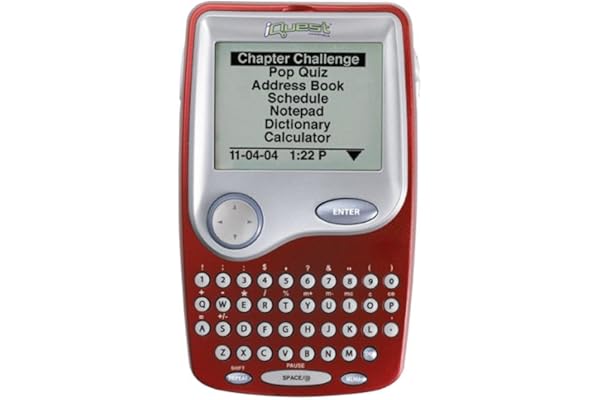 Leapfrog iQuest Hand Held Learning Game System W/ Games Instructions ...