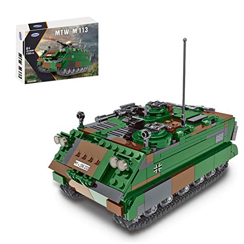 M113 Armored Carrier Model 735 Pieces Building Blocks Educational ...