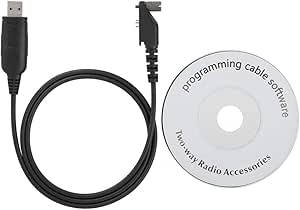 Amazon.com: 1M USB Program Cable for Icom, Walkie Talkie Programming ...