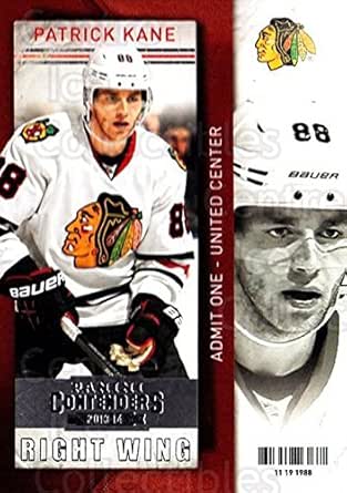 Amazon.com: (CI) Patrick Kane Hockey Card 2013-14 Panini Contenders 3 ...