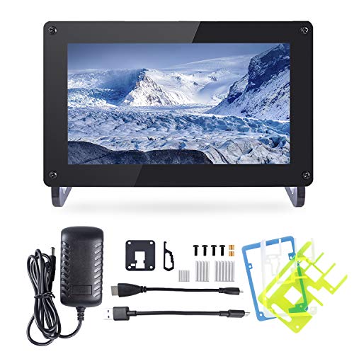 SunFounder Raspberry Pi 7 Inch Monitor HDMI - 7" 1024×600 HD LCD ...