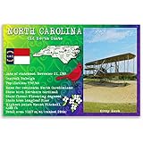 Amazon.com : GREETINGS FROM NORTH CAROLINA vintage reprint postcard set ...