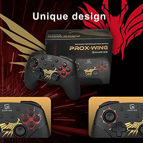 GAME'NIR PROX-WING Wireless Pro Controller for Nintendo Switch OLED ...