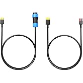 Amazon.com: BLUETTI Aviation Plug to XT60 Cable & XT60 to SPC45 ...