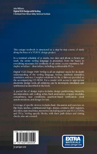 Digital VLSI Design with Verilog: A Textbook from Silicon Valley Technical Institute