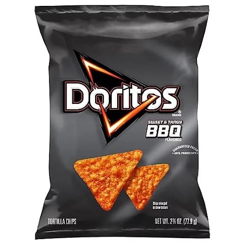 Doritos Sweet and Tangy Barbecue Flavored Tortilla Chips, 1 Bag Total ...