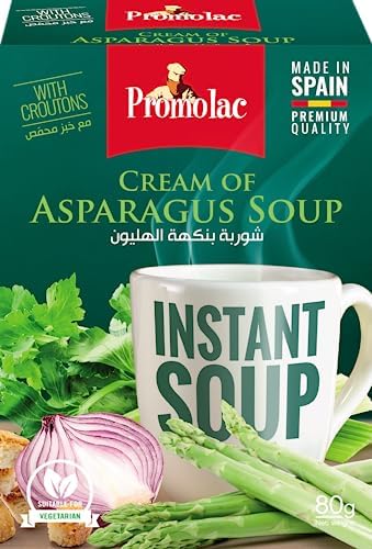 Promolac Cream Of Asparagus Instant Cup Soup, 20 gm, Pack Of 4 price in ...
