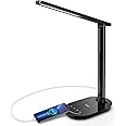LED Desk Lamp, LASTAR Dimmable Eye-Protecting Table Lamps with Night ...