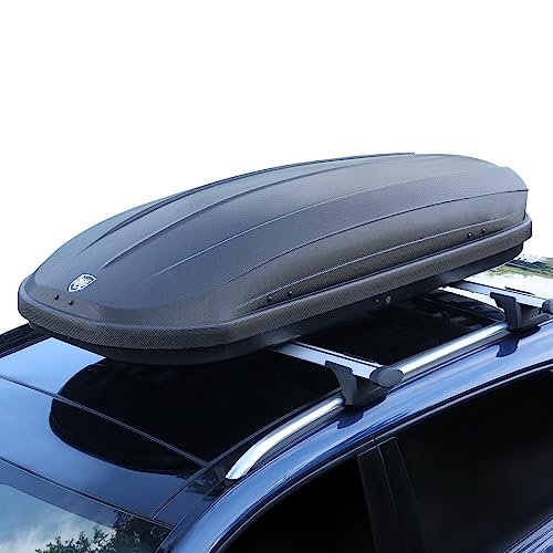 GAOMON Rooftop Cargo Box Carrier,Dual-Side Opening Roof Mount Travel ...