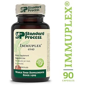 Amazon.com: Standard Process - Immuplex - Immune System Function ...
