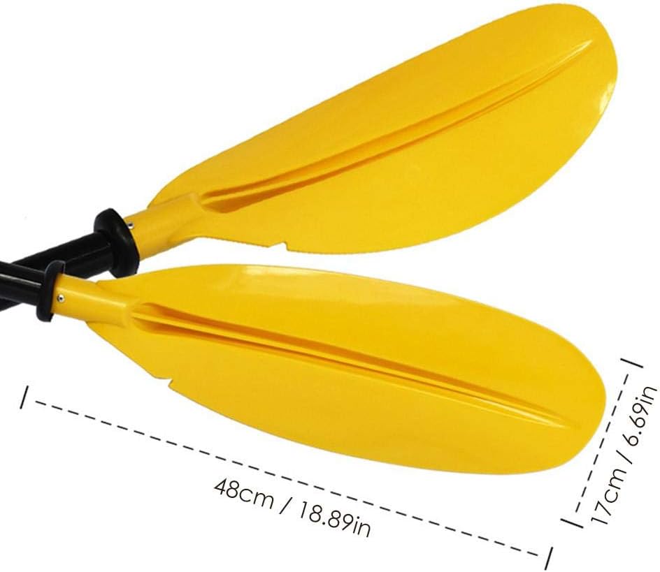 Canoismo starshop Pagaia per Kayak Smontabile Doppio Testa Pagaia ...
