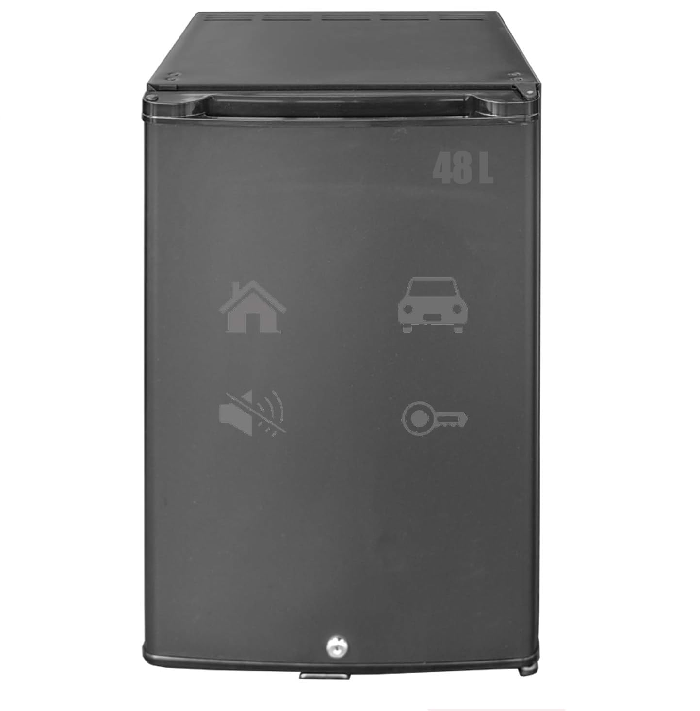 Mua 12 Volt RV Fridge With Lock and Key, 1.76 Cu. Ft Small Silent ...
