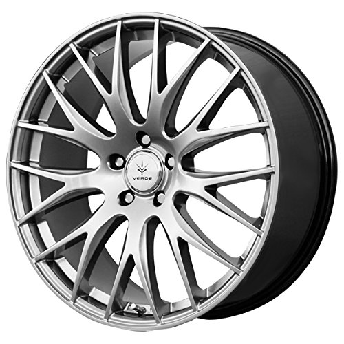 Verde Custom Wheels Saga Hyper Silver Dark Wheel (188''/54.5" - Want It All