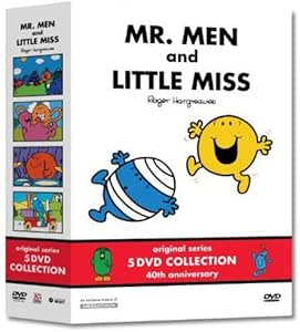 Mr. Men and Little Miss 40th Anniversary 5 DVD Collection: Amazon.ca ...