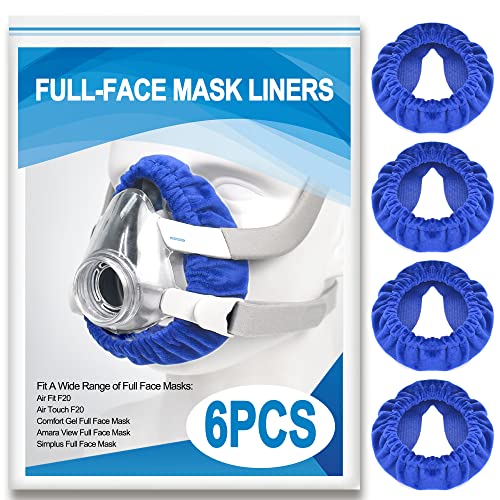 Everness 6 Pack Fleece Mask Liners for Most Full Face Models of Medium ...