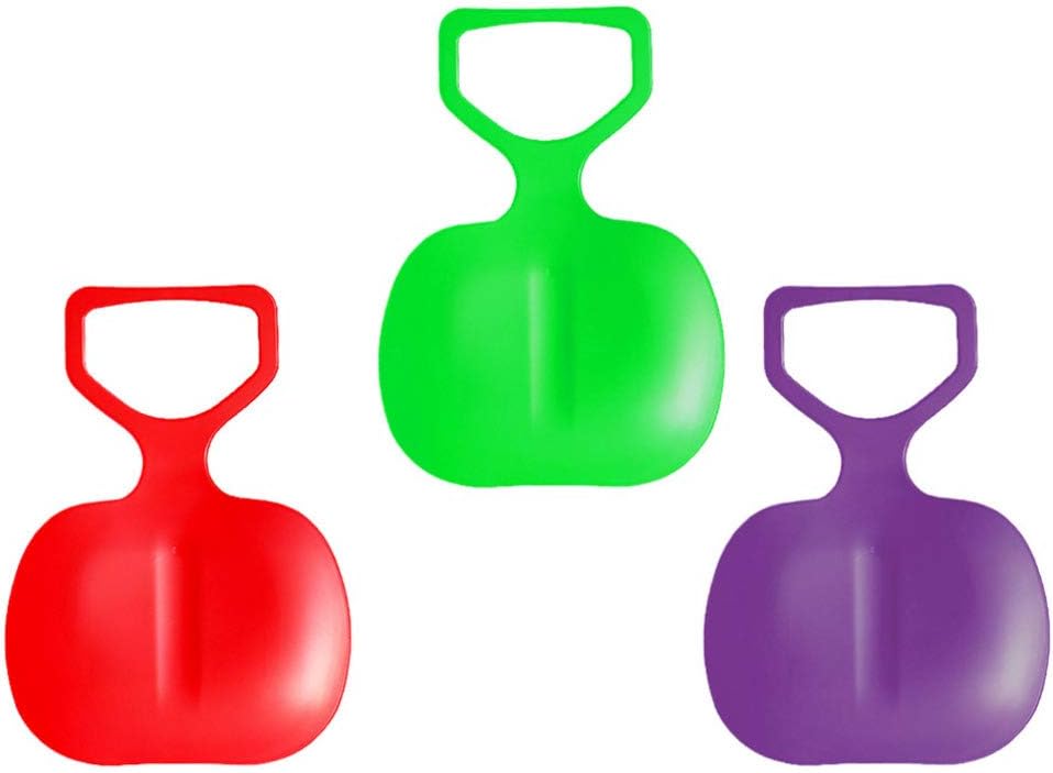 STOBOK Set of 3 snow sliders, snow gliders with handle, popo slide ...