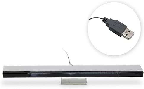 EVORETRO Wii Sensor Bar USB Replacement for Nintendo Wii/Wii U/PC cb04 ...