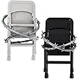 Amazon.com: Set of 2 Barbed Wire Folding Chairs for Wrestling Action ...