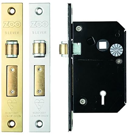 Zoo Hardware BS British Standard 5 Lever Chubb Retro-Fit Door Sashlock ...