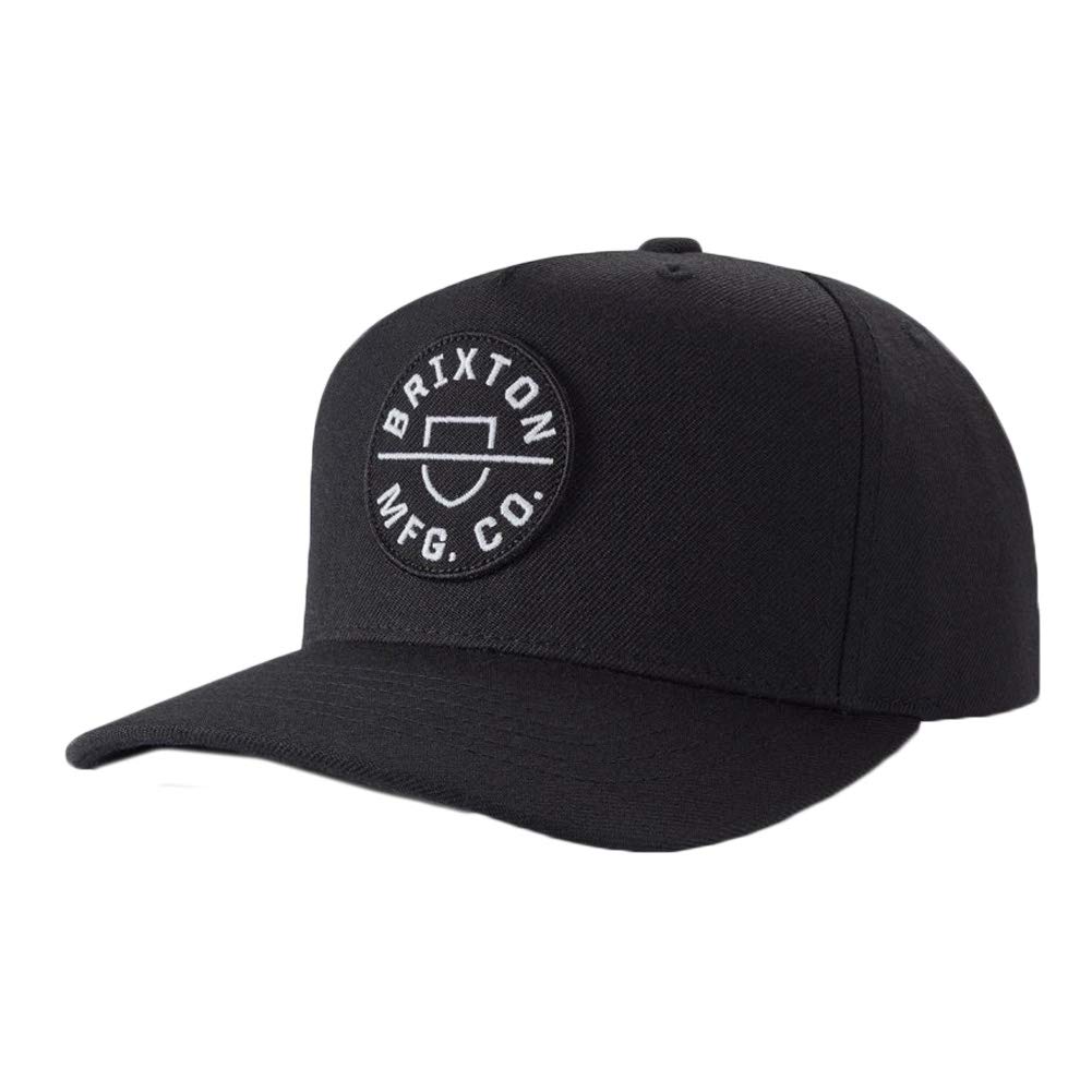 Brixton mens Crest Mp Snbk Baseball Cap, Black, One Size US for sale ...