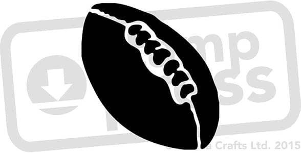 Amazon.com: A4 'Rugby Ball' Wall Stencil / Template (WS00010195)