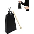 Amazon.com: Metal Iron Cowbell 7 Inch, Metal Steel Cow Bells Large ...