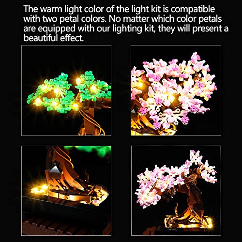 Kyglaring LED Lighting kit for Lego Bonsai Tree 10281 Building Kit ...