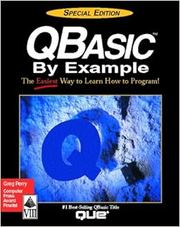 QBasic By Example, Special Edition: 9781565294394: Computer Science ...