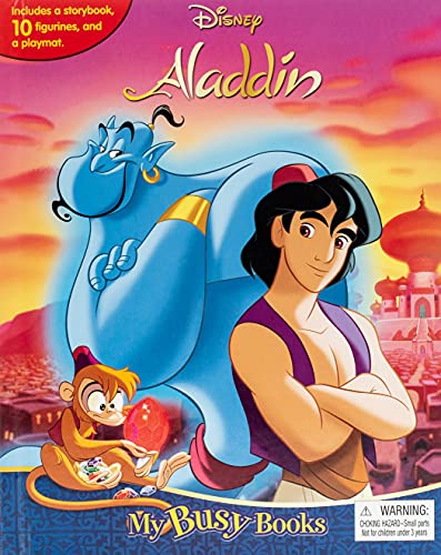 Disney Aladdin My Busy Book : Phidal Publishing Inc.: Amazon.es: Libros
