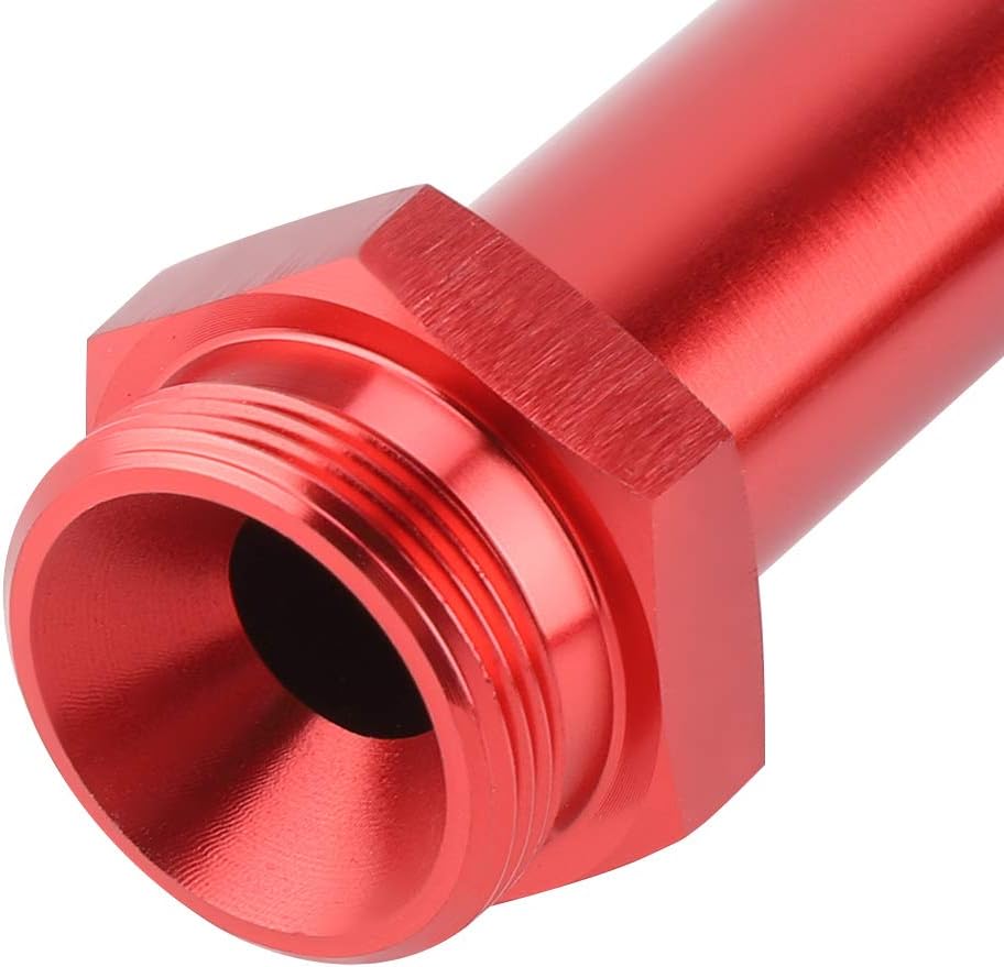 Carburetor Dual Fuel Inlet Kit,AN8 Braided Dual Feed Fuel Line Kit Carb ...