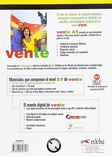 Vente A1. Libro del alumno | EducaSpain