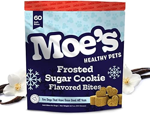 Moe’s Healthy Pets Frosted Sugar Cookie Multivitamin Dog Supplement ...