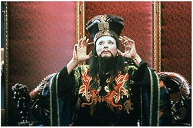 Big Trouble in Little China James Hong as David Lo Pan Holding Hands Up ...