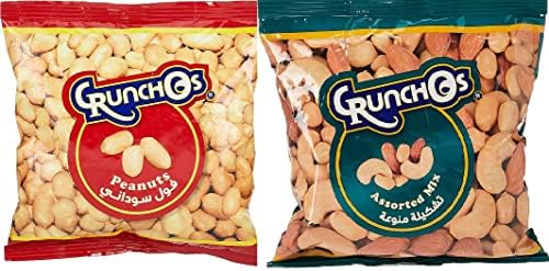 Crunchos Assorted Mix Nuts 300 gm + Peanut 300 gm price in UAE | Amazon ...