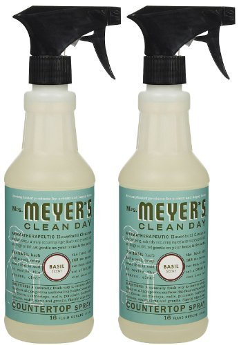Mrs. Meyer's Clean Day Countertop Spray, Basil, 16