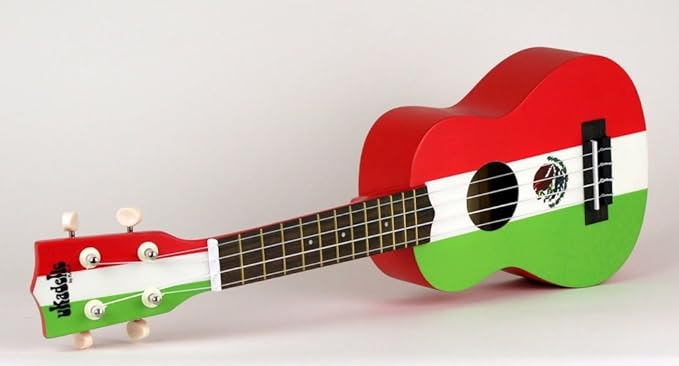 Amazon.com: New Kala Ukadelic KA-SMEX Soprano Mexican Flag Ukulele ...