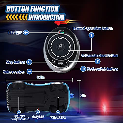 DEJIMAX Pearlzus Smart Voice Remote Control Cars, Best Birthday Gifts ...