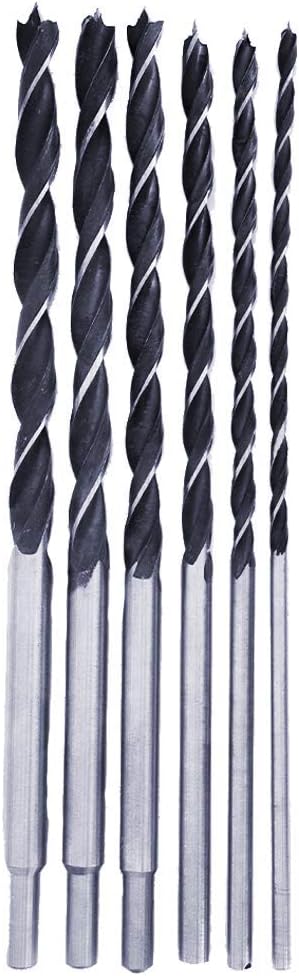 Holzbohrer Set 30cm lang - Holz Bohrsatz Balkenbohrer Spiralbohrer ...