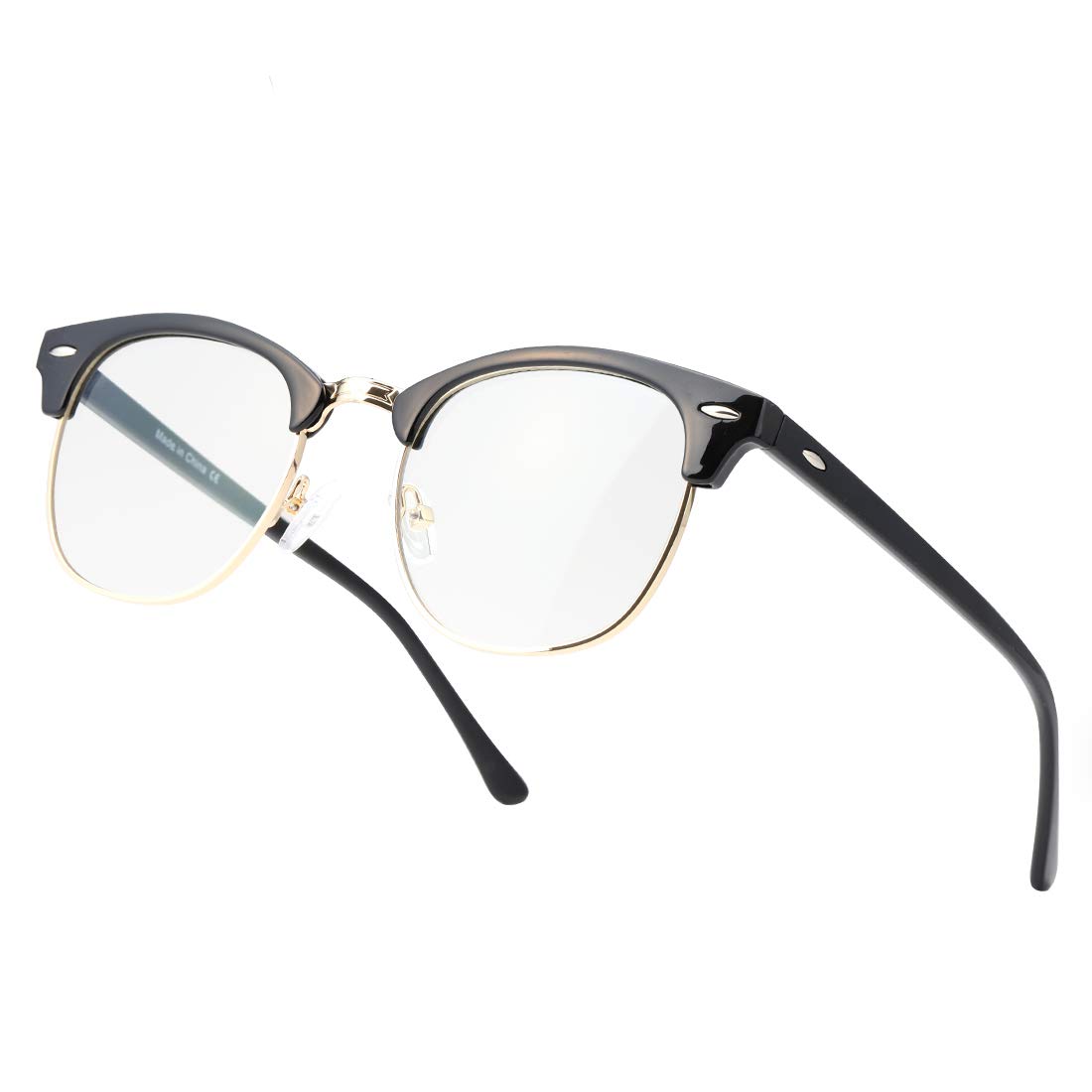 kimorn Photochromic Blue Light Blocking Glasses Semi Rimless Frame ...