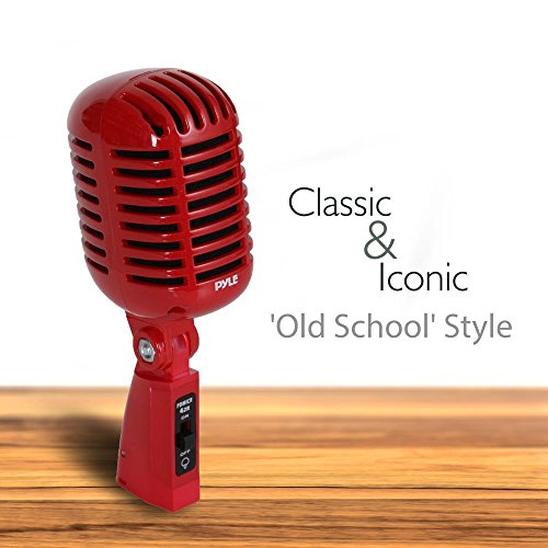 Classic Retro Dynamic Vocal Microphone - Old Vintage Style ...